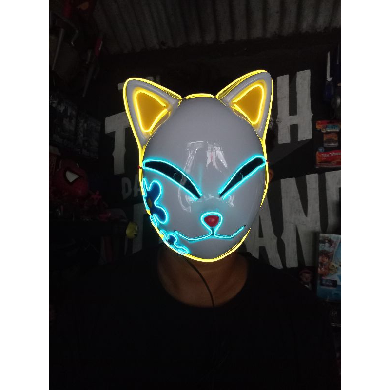 Jual Topeng Kucing Nyala (A) | Shopee Indonesia