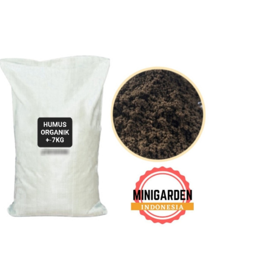 Jual ZAK 7KG TANAH HUMUS PUPUK ORGANIK kompos penyubur penggembur tanah ...