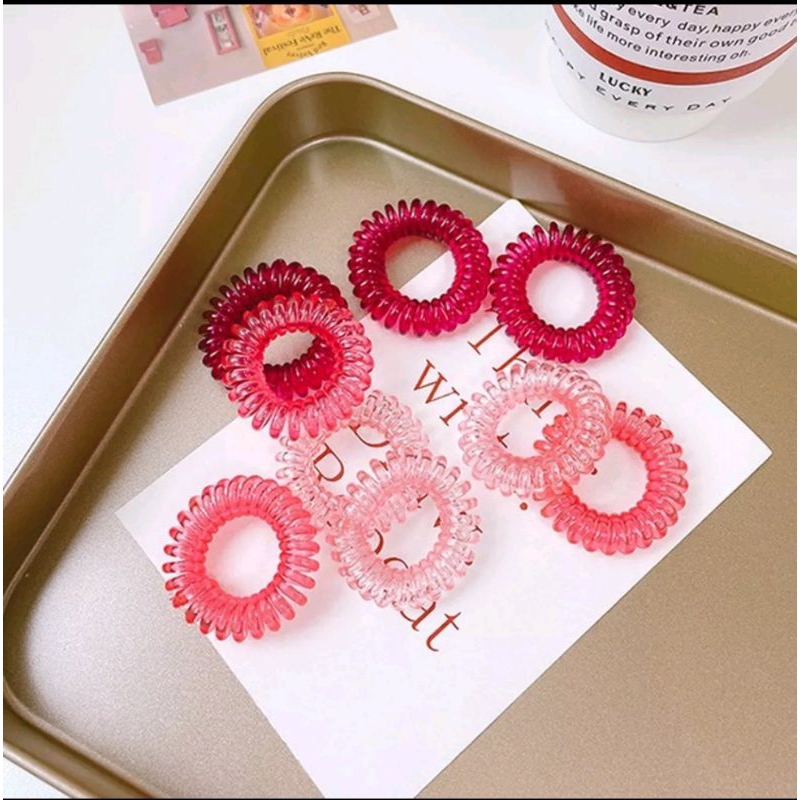 Jual Karet Rambut Spiral Isi 3pcs | Shopee Indonesia
