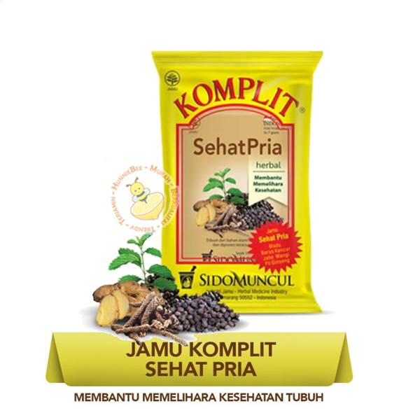 Jual Jamu Sehat Pria Komplit Sidomuncul Ecer 1 Sachet | Shopee Indonesia