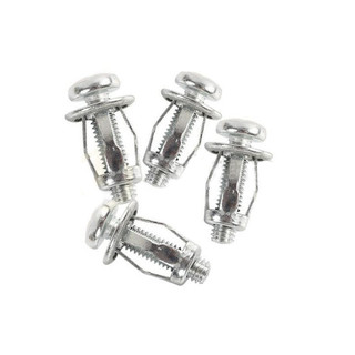 Jual 20pcs Jack Carriage Nut Carbon Steel Metal Petal Bolt M4 M5 M6 ...