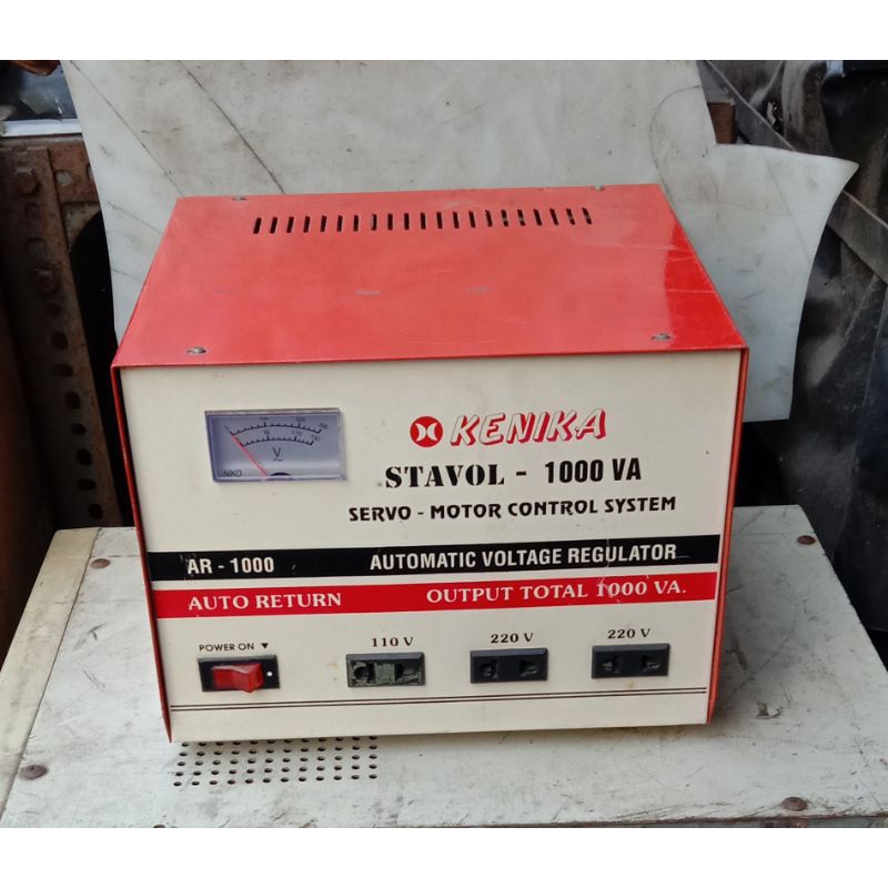 Jual STAVOLT/STABILIZER KENIKA 1000VA | Shopee Indonesia Jual STAVOLT/STABILIZER KENIKA 1000VA | Shopee Indonesia