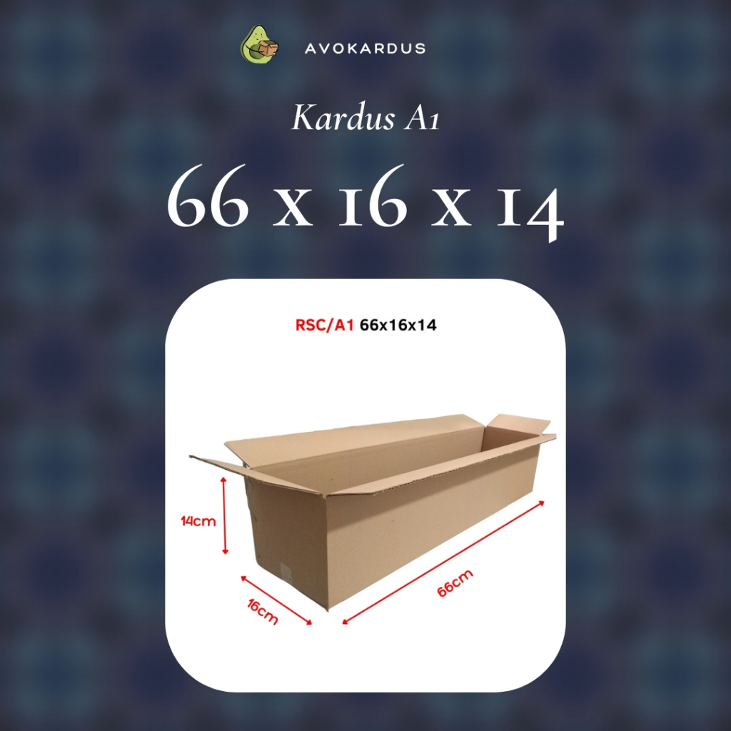 Jual Kardus / Box / Karton / Packing / Packaging / Kotak / Dus RSC / A1 ...