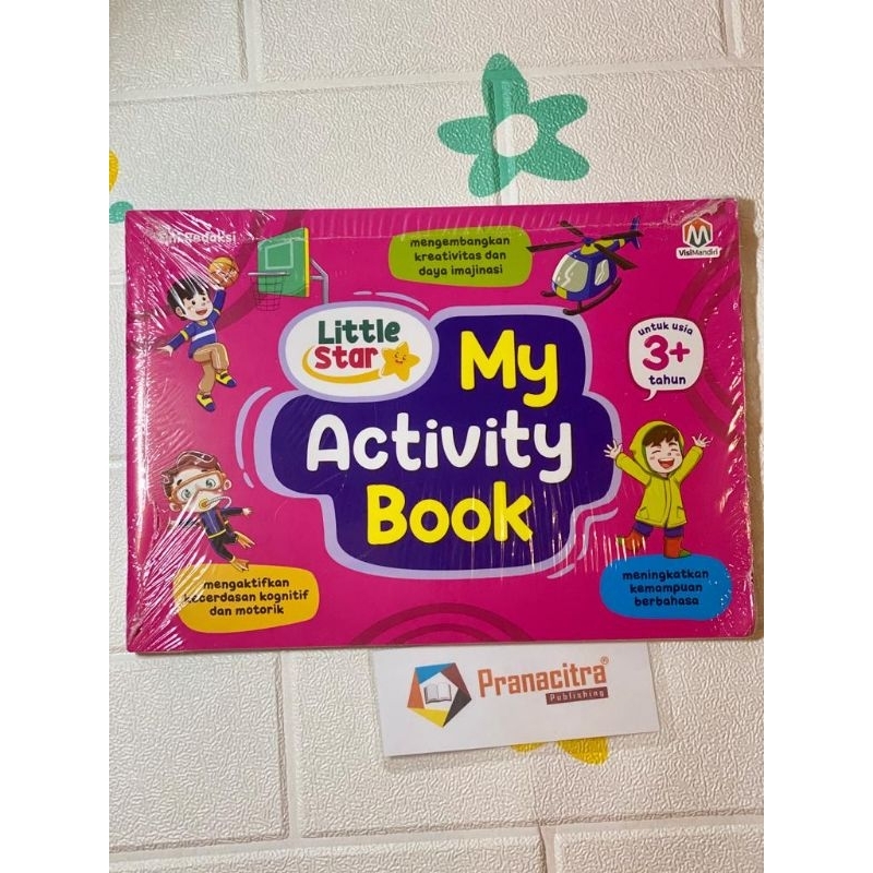 Jual Buku Aktivitas Anak - Buku Mewarnai - Little Star My Activity Book ...
