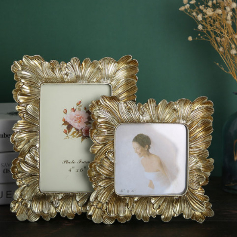 Jual Feuile Frame Photo / Frame Foto Gold / Bingkai Foto Frame Figura ...