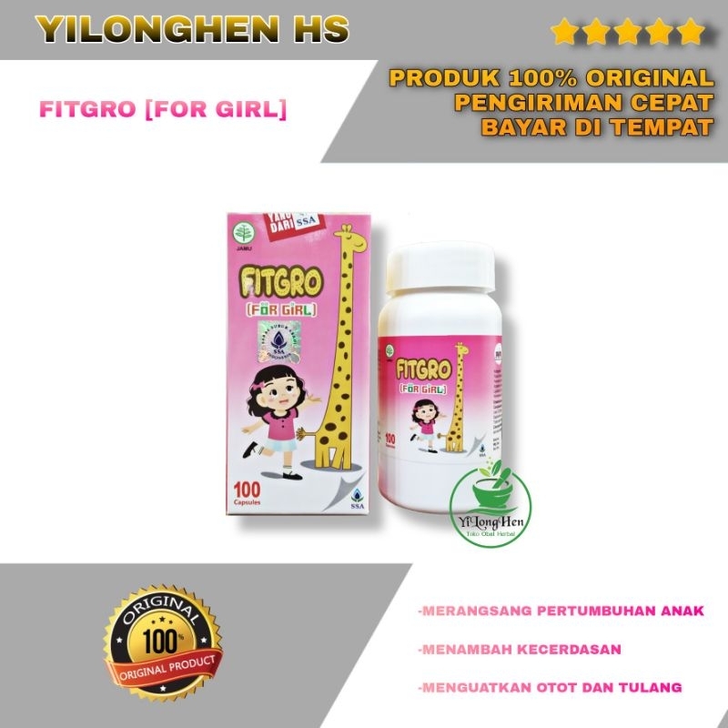 Jual Fitgro Yi Zhi Zeng Gao Wan Grow Up Pills Boy dan Girl Obat ...