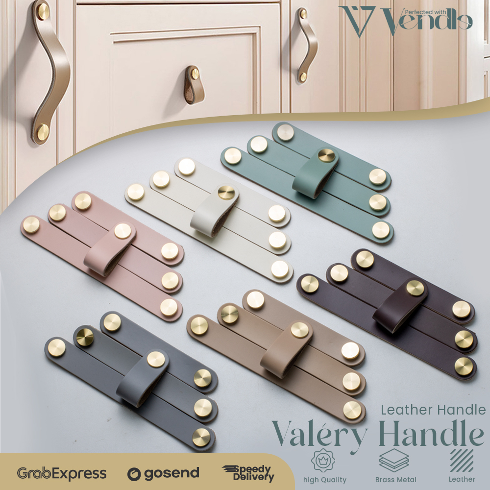 Jual Handle Laci Kulit - Gagang Knob Laci Valéry Leather Cabinet Handle ...