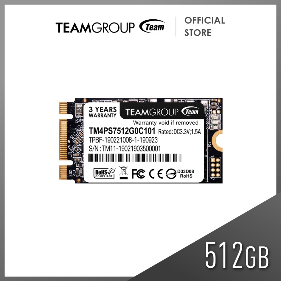 Jual TEAMGROUP SSD M2 Sata 2242 512GB MS30 | Shopee Indonesia