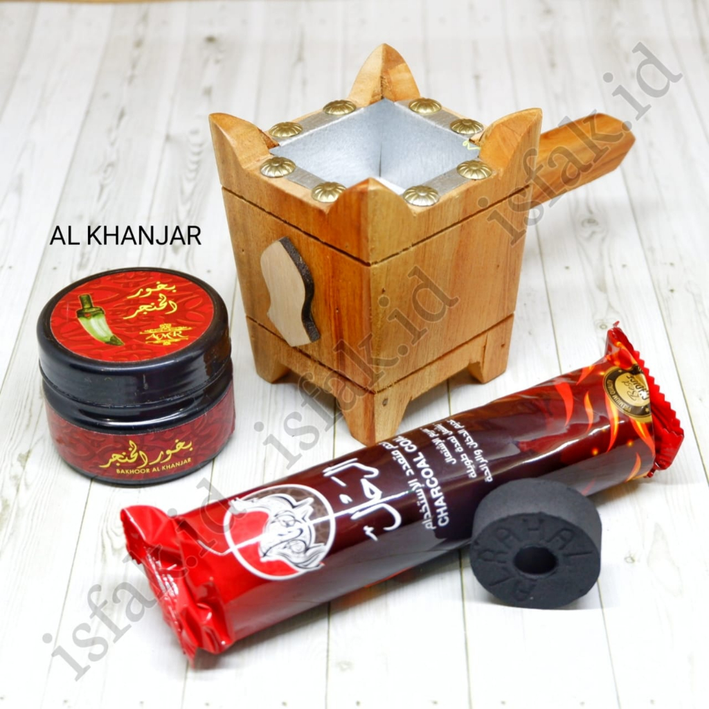 Jual Paket Buhur Set 3 Produk Bukhur Pendupaan Kayu Arang Magic ...