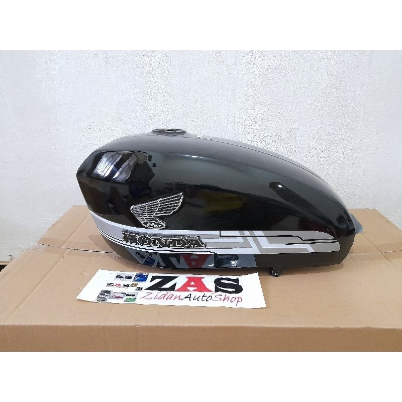 Jual Tangki CB 100 Gelatik Dilan putih biru Tengki CB murah Tangki CB ...