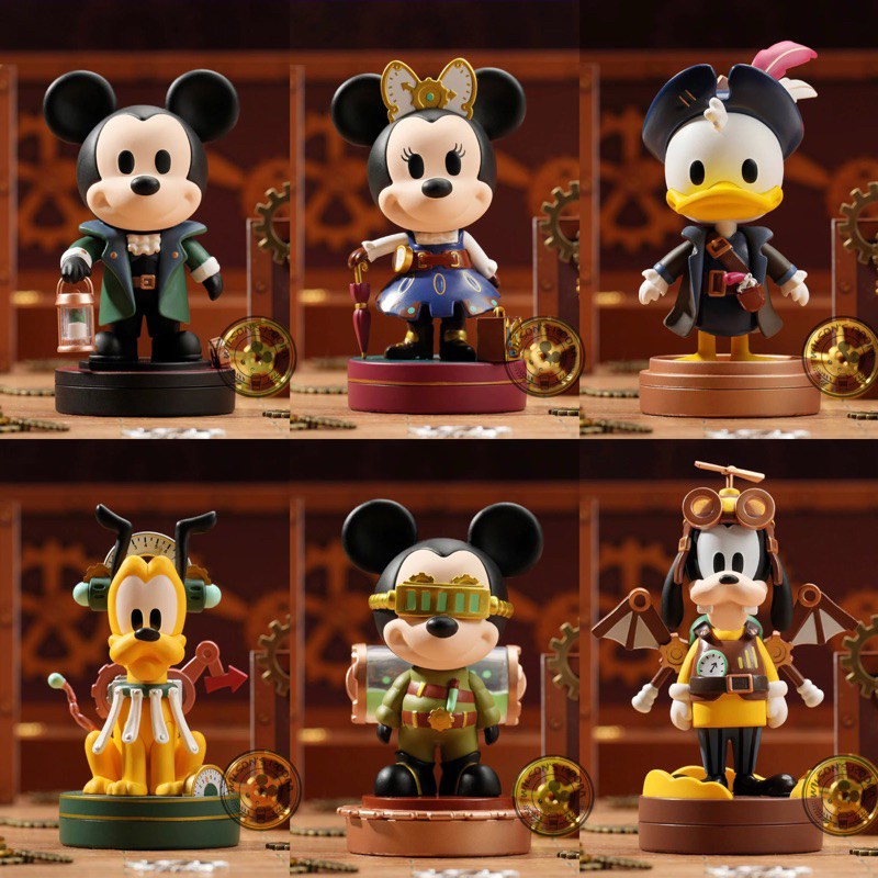 Jual Disney Mickey and Friends Figurine Steampunk Blind Box Miniso ...