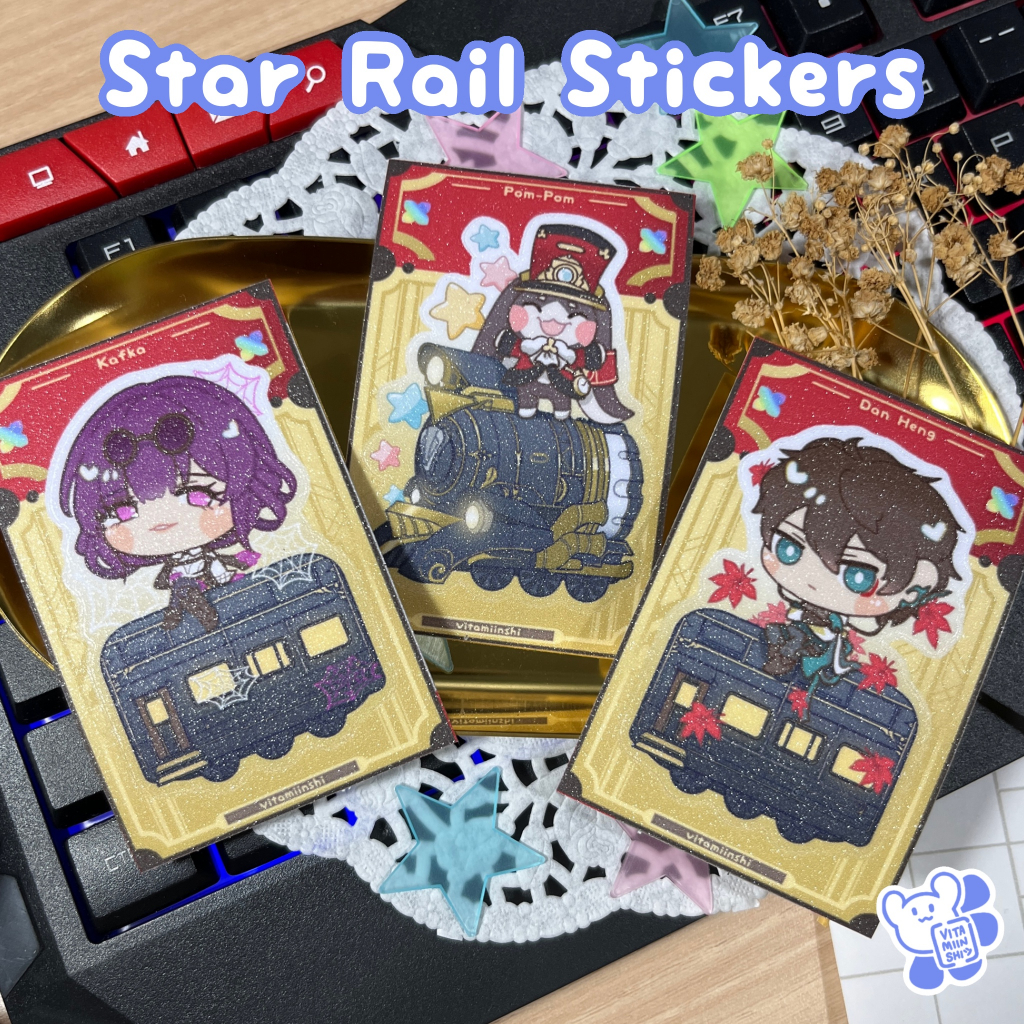 Jual Sticker Glitter Honkai Star Rail | Shopee Indonesia