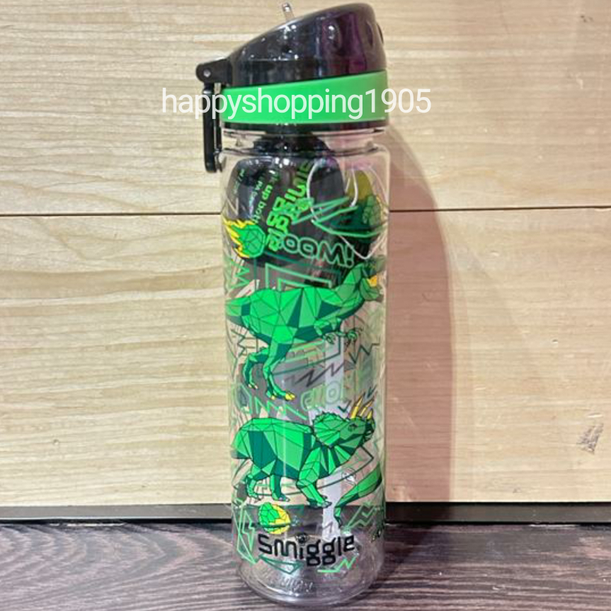 Jual SMIGGLE WILD SIDE DRINK BOTTLE DINO 650ML - BOTOL MINUM SMIGGLE ...