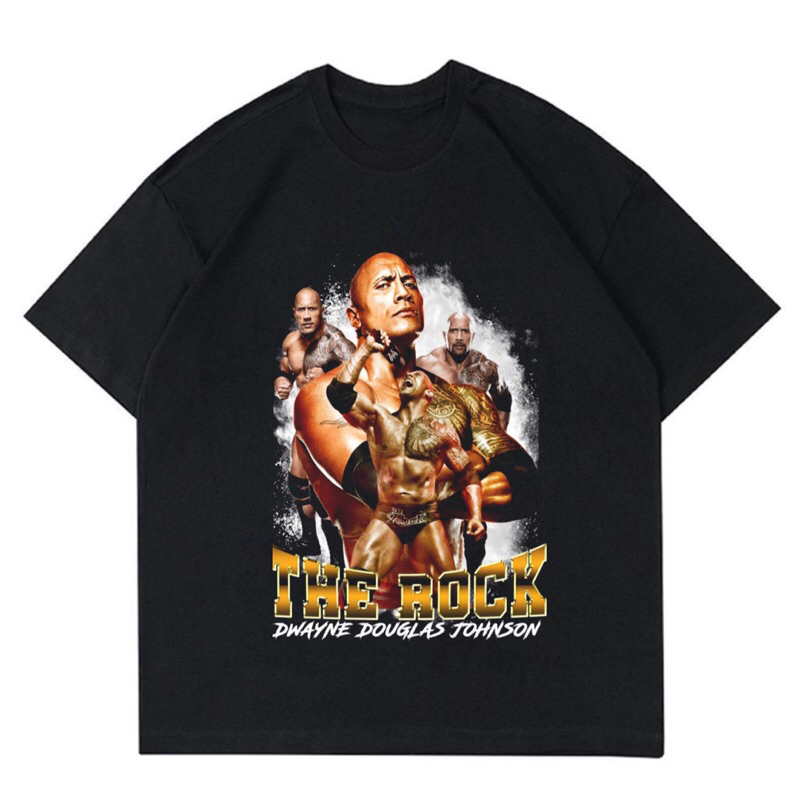 Jual BAJU KAOS SMACKDOWN THE ROCK “DWAYNE DOUGLAS JOHNSON” |T-SHIRT ...