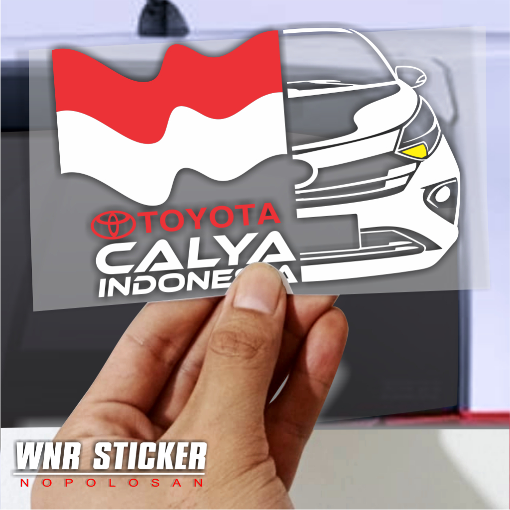 Jual Stiker Variasi Kaca Mobil Calya Sigra Indonesia | Shopee Indonesia