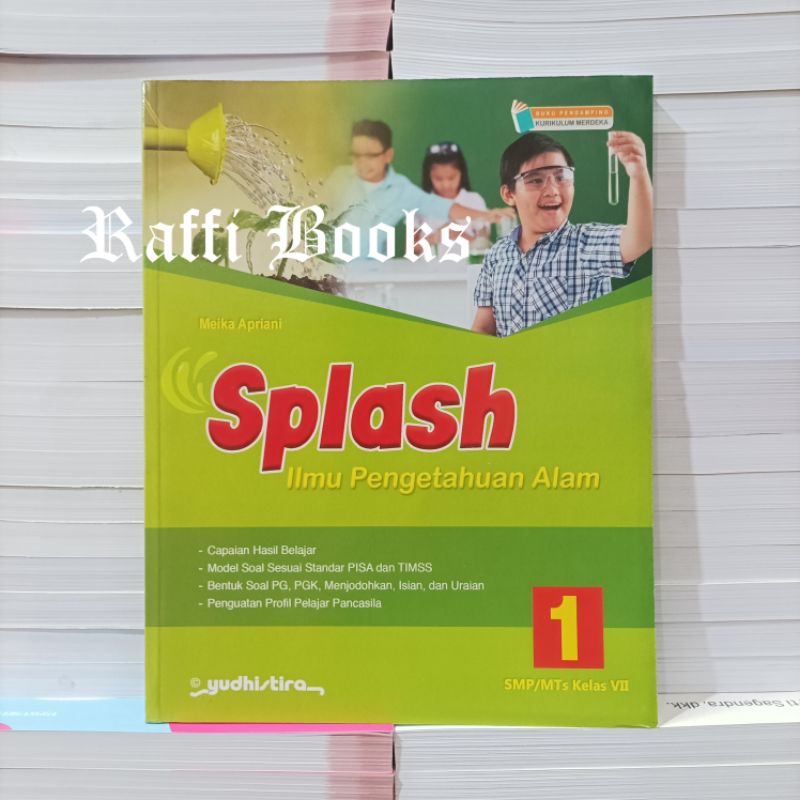 Jual Buku Splash IPA Kelas 1/VII 7 SMP Kurikulum Merdeka Yudhistira ...