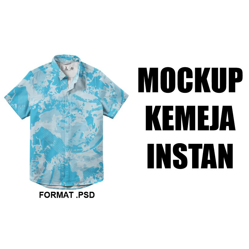 Jual MOCKUP KEMEJA INSTAN FORMAT .PSD | Shopee Indonesia