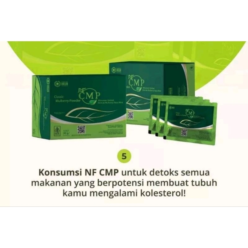 Jual nf cmp clorofil mint powder 30 sachet original 100% hwi berbarcode ...