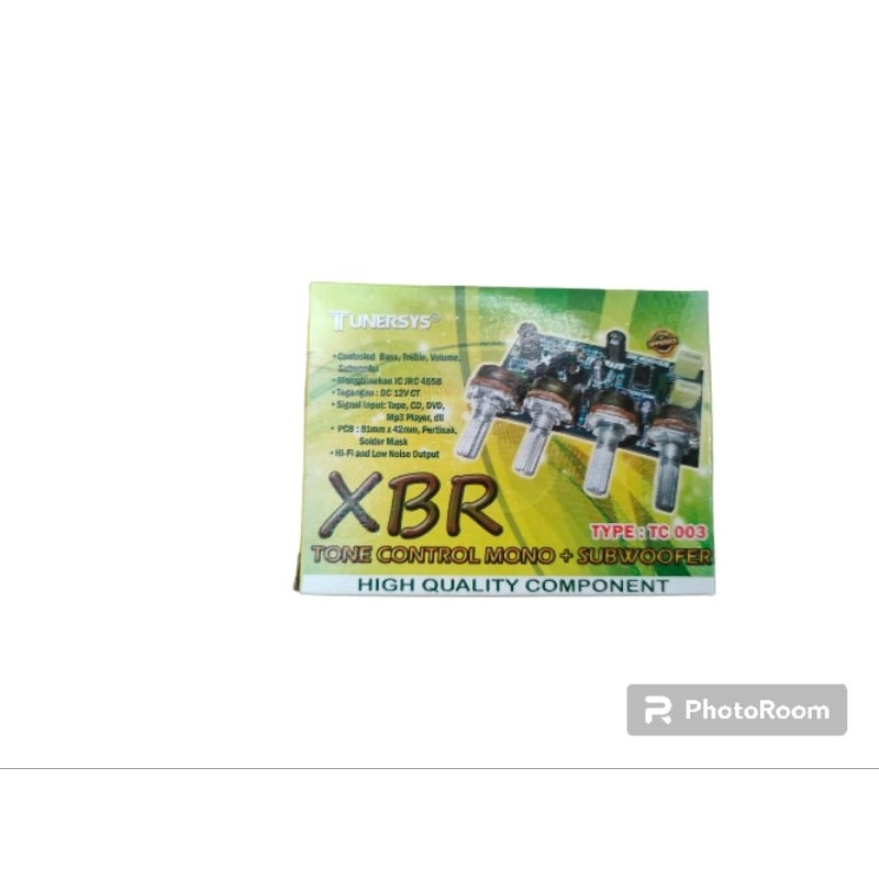 Jual TONE CONTROL XBR + SUBWOOFER TUNERSYS | Shopee Indonesia