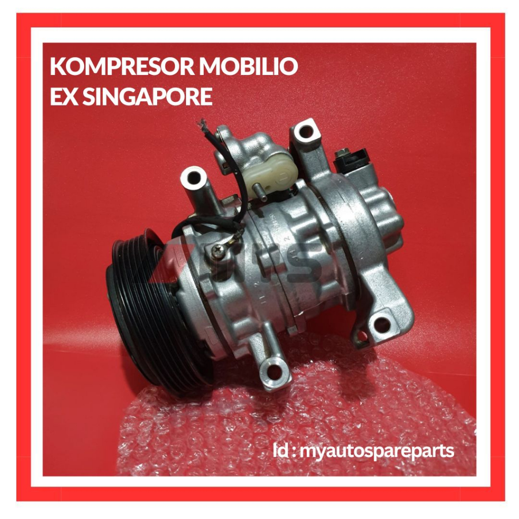 Jual Compressor AC Kompresor Honda Mobilio BRIO BRV DENSO LENGKAP Ex ...