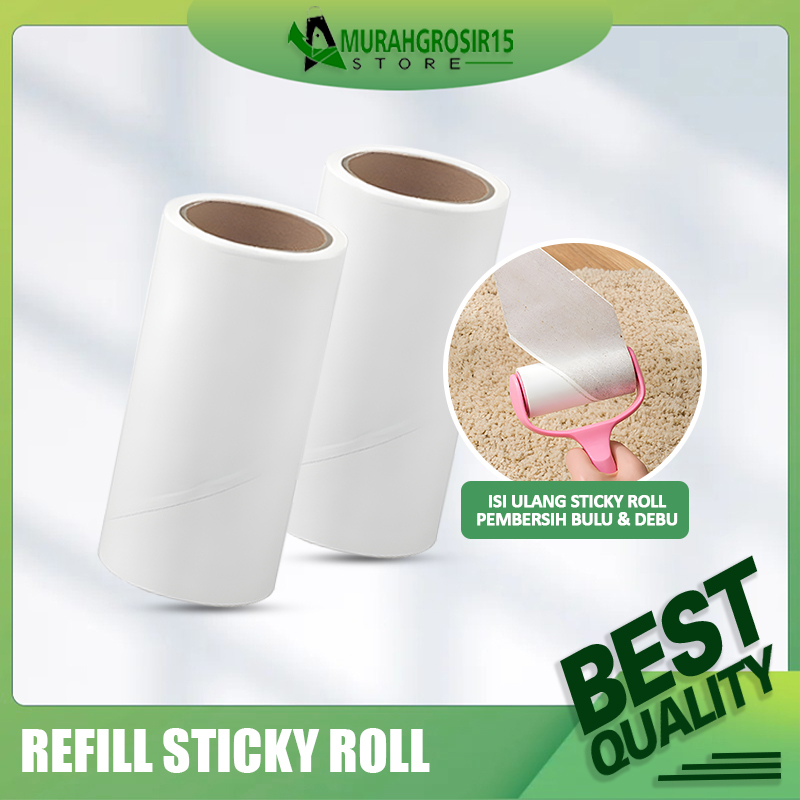 Jual Refil Sticky Roll / Pembersih Bulu Halus /Isi Ulang Refil ...