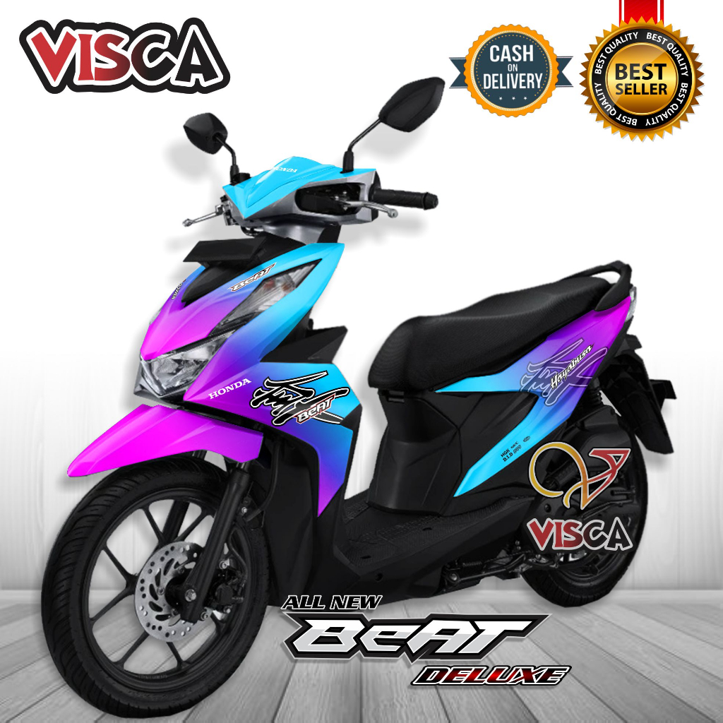 Jual (COD) Decal Stiker Beat Deluxe Fullbody Beat Street Fi Tahun 2020 ...