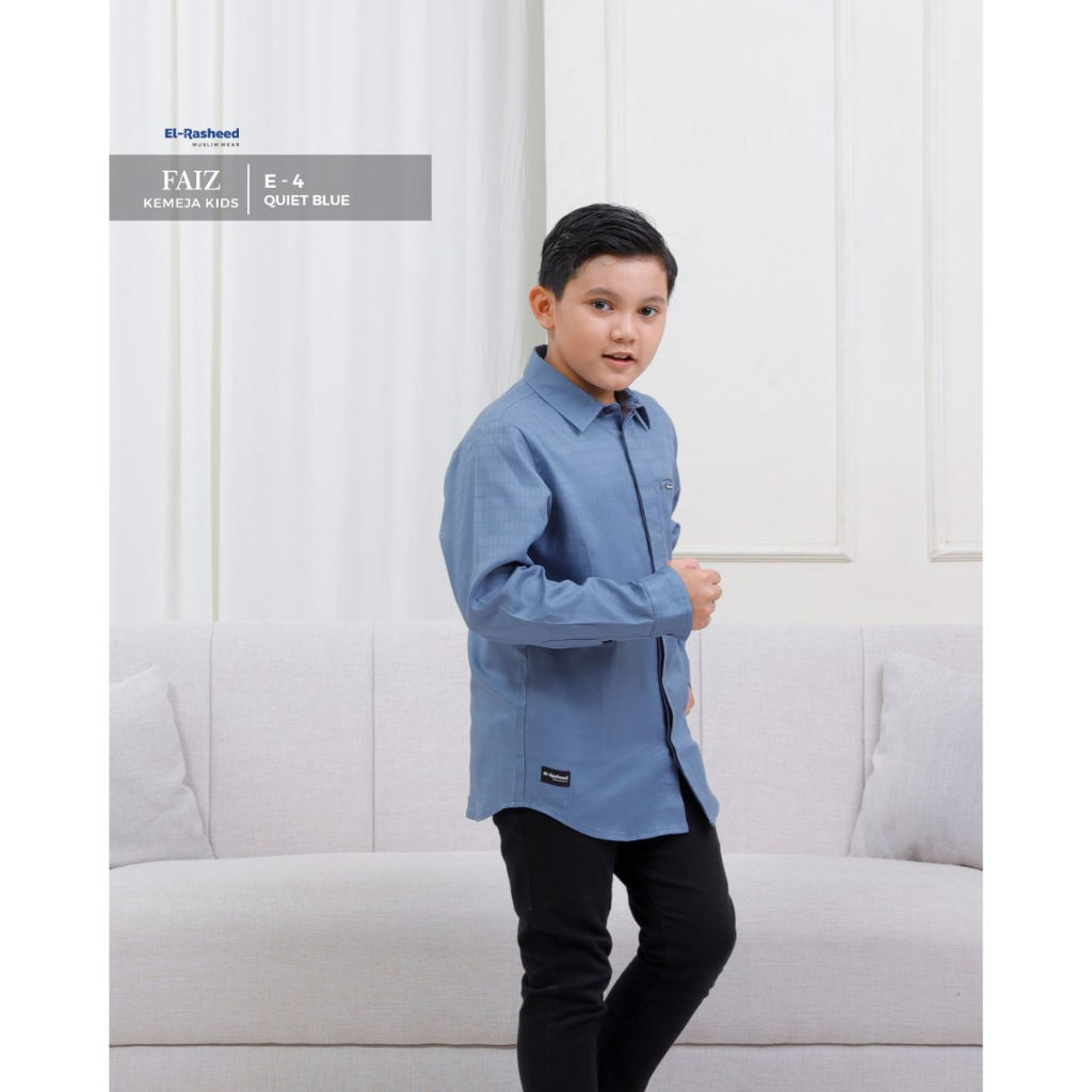 Jual Yasmeera Sarimbit Faiza Moonlight Blue / Faiz Quiet Blue Baju ...