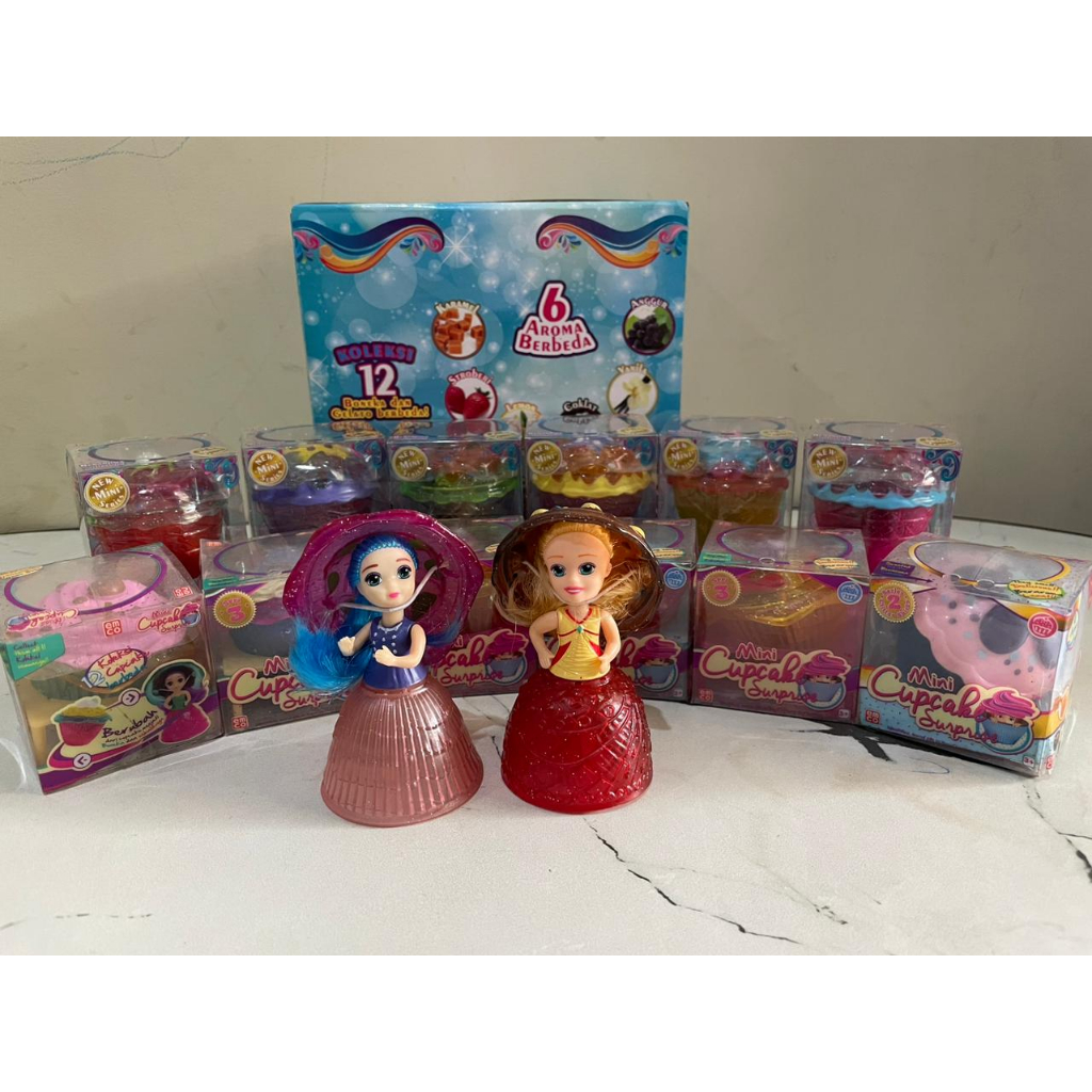 Jual Mainan Boneka Emco Mini Gelato Dan Cupcake Surprise | Shopee Indonesia
