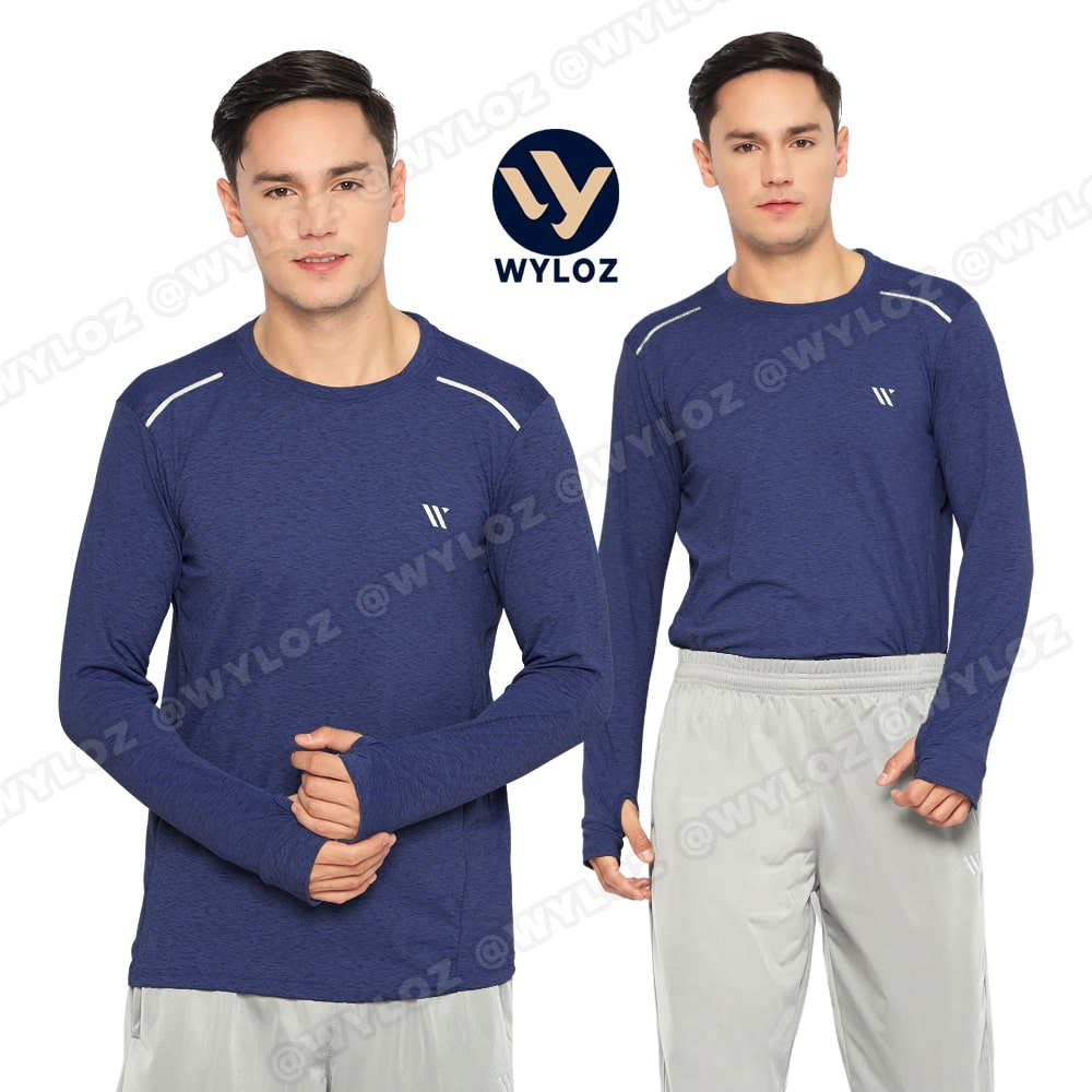 Jual Wyloz Jersey Kaos Olahraga Baju Training Sport Lengan Panjang ...