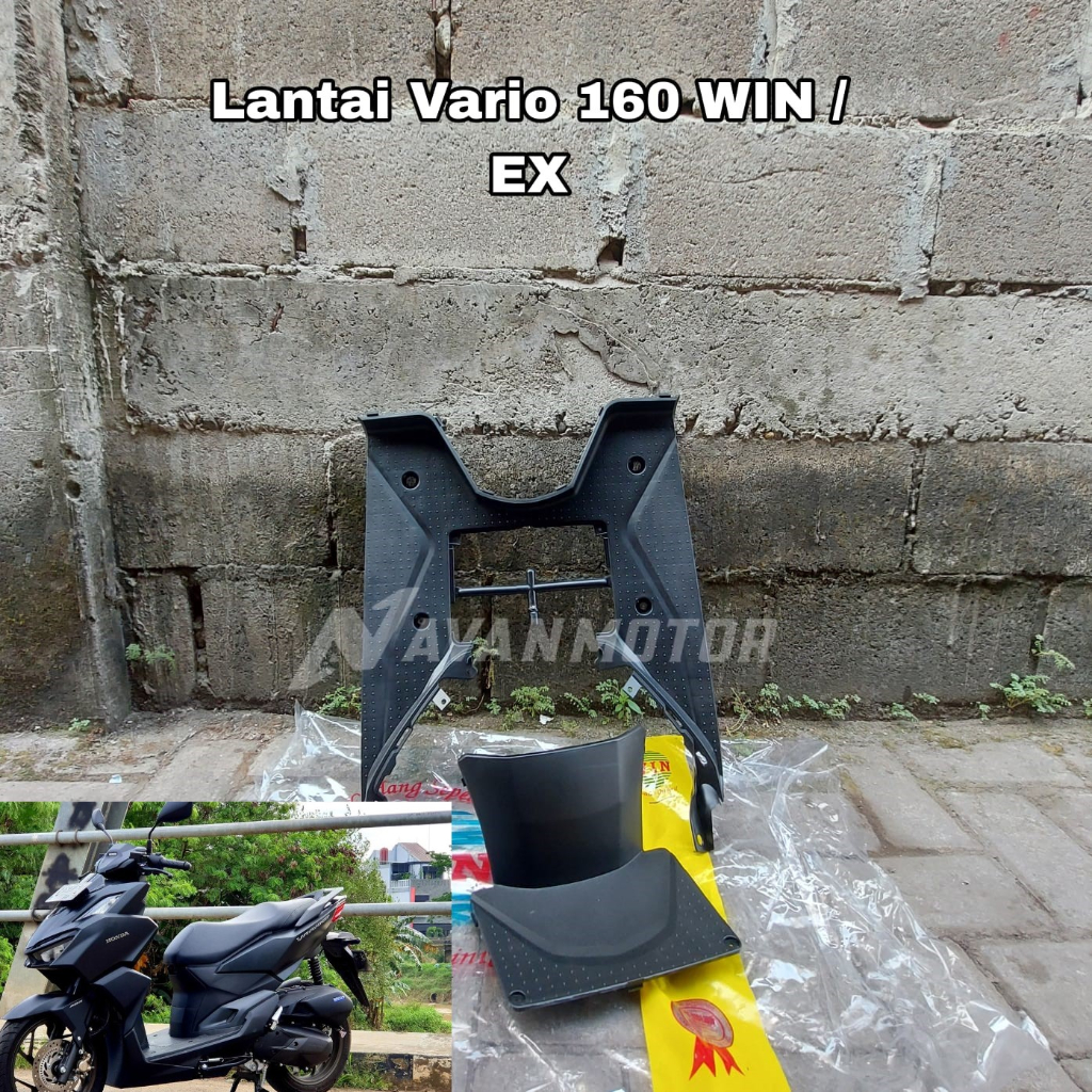 Jual STEP FLOOR ALAS PIJAKAN KAKI VARIO 160 2022 K2S MEREK WIN | Shopee Indonesia