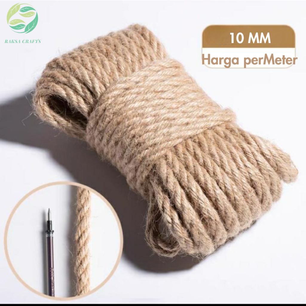 Jual TERMURAH - TALI GONI/ TALI RAMI METERAN 3mm, 4mm, 5mm, 6mm, 8mm ...
