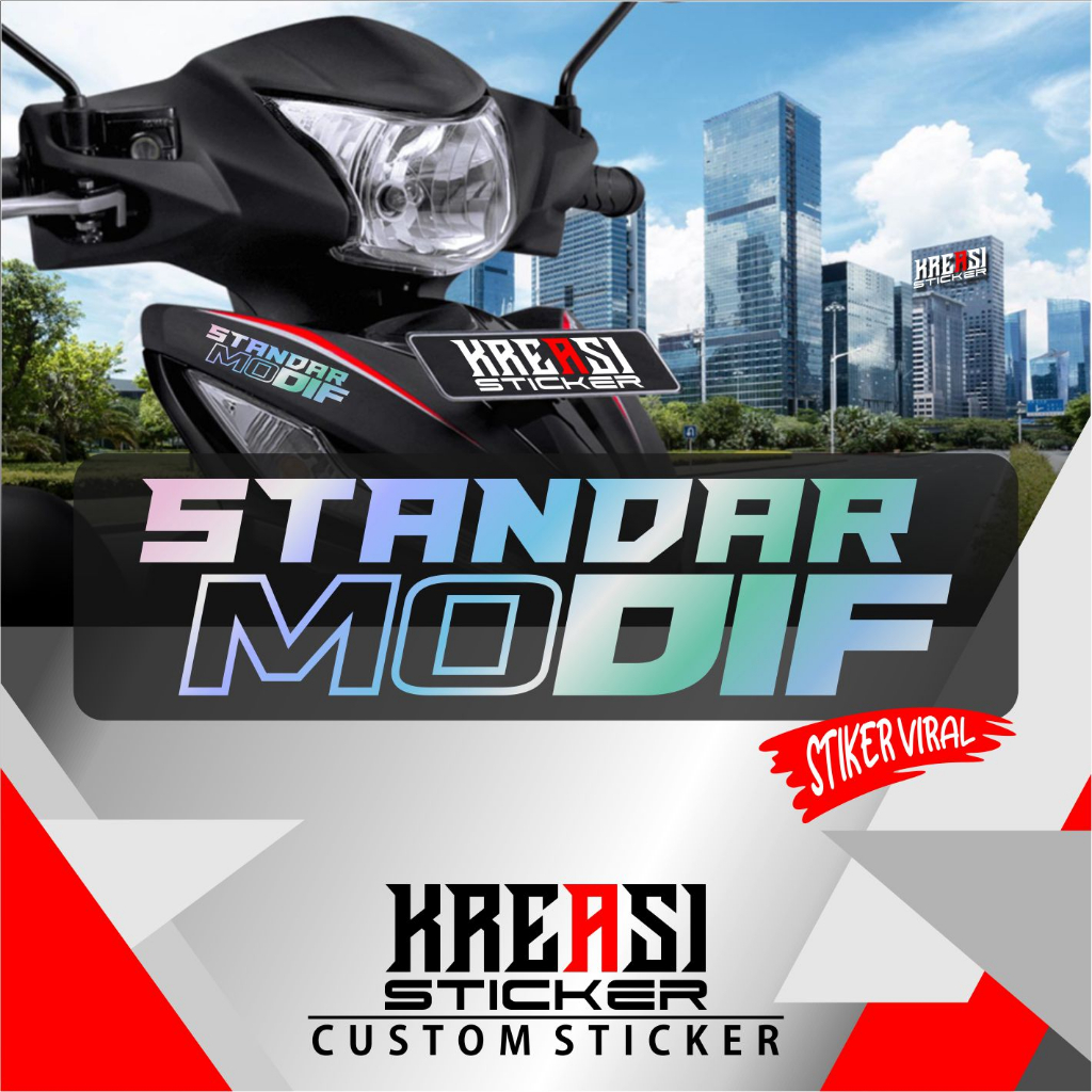 Jual stiker standar modif | Shopee Indonesia
