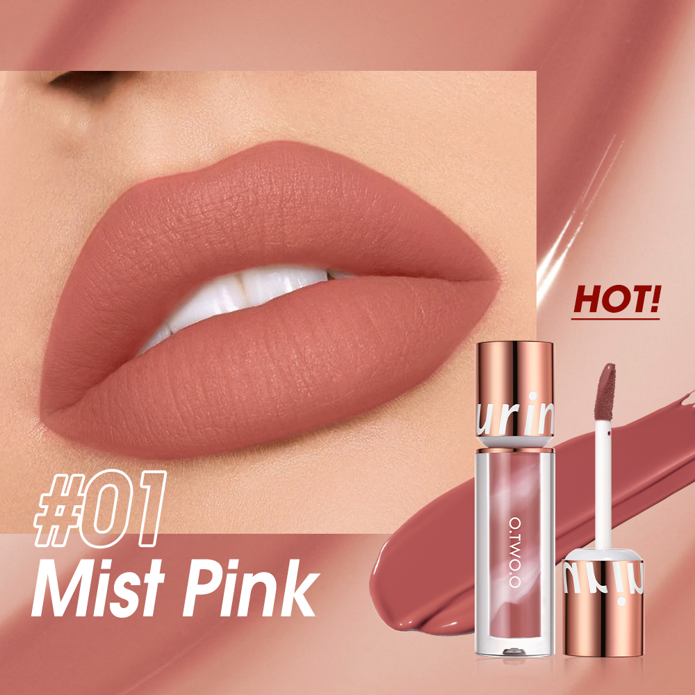 Jual O.TWO.O Lolepop Lipgloss Matte Long Lasting Waterproof Ultra Stay Smooth Lip Makeup ...