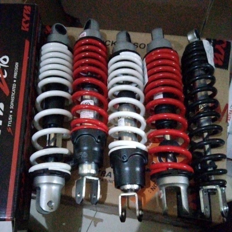 Jual Shockbreaker Shockbreker Belakang KYB Mio J M3 Soul Gt Xeon Lama New Fino Beat Vario 110 ...
