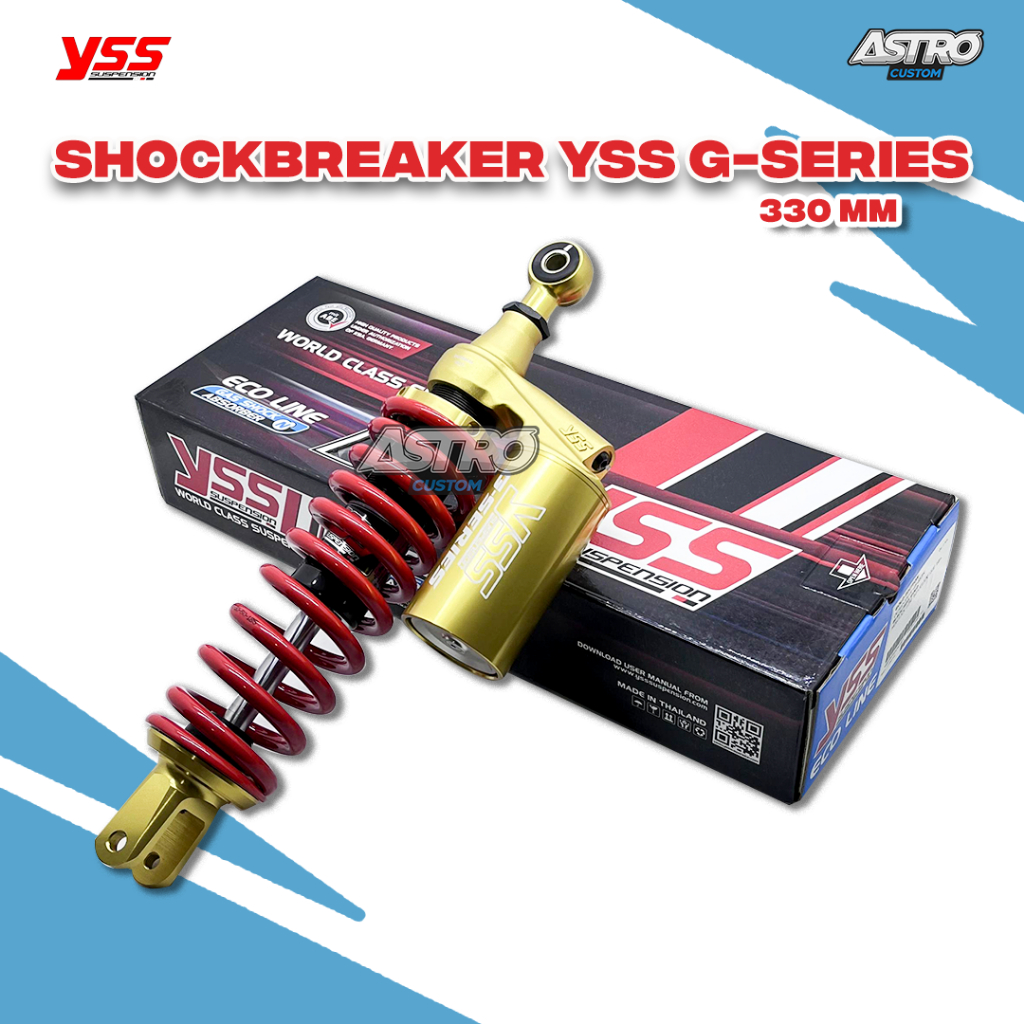 Jual Shockbreaker YSS Vario 125 150 Shock Tabung YSS G Plus Series 330MM Shock Belakang ORIGINAL ...