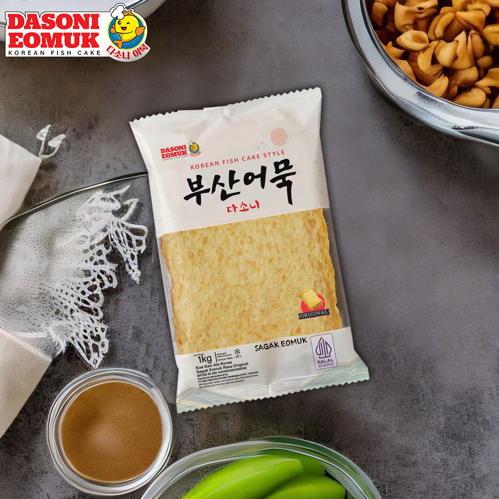 Jual Dasoni Busan Eomuk Original Odeng Korea 1 Kg | Shopee Indonesia