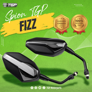 Jual Spion Motor Fizz TGP Black Krom Variasi Honda Beat FI Beat Street ...