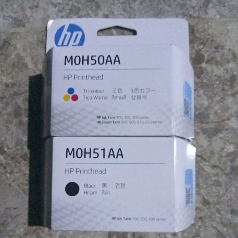 Jual Printhead HP Ink Tank 100, 300, 400, 200, 500, 610, 650 MOH51AA ...