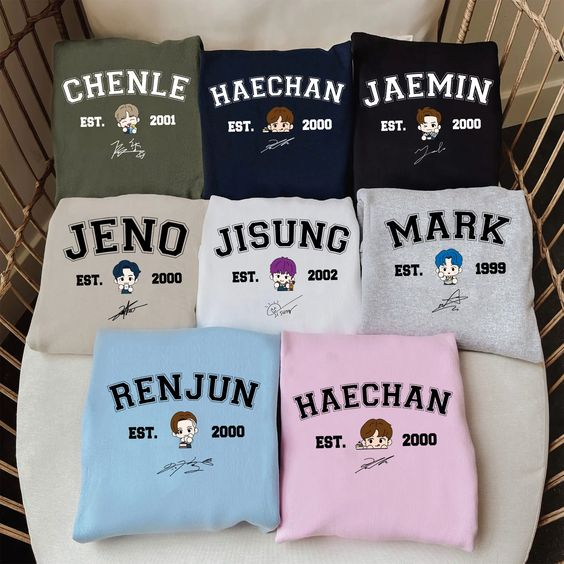 Jual Hoodie NCT dream member korean kpop Chenle Haechan Jaemin Jeno ...