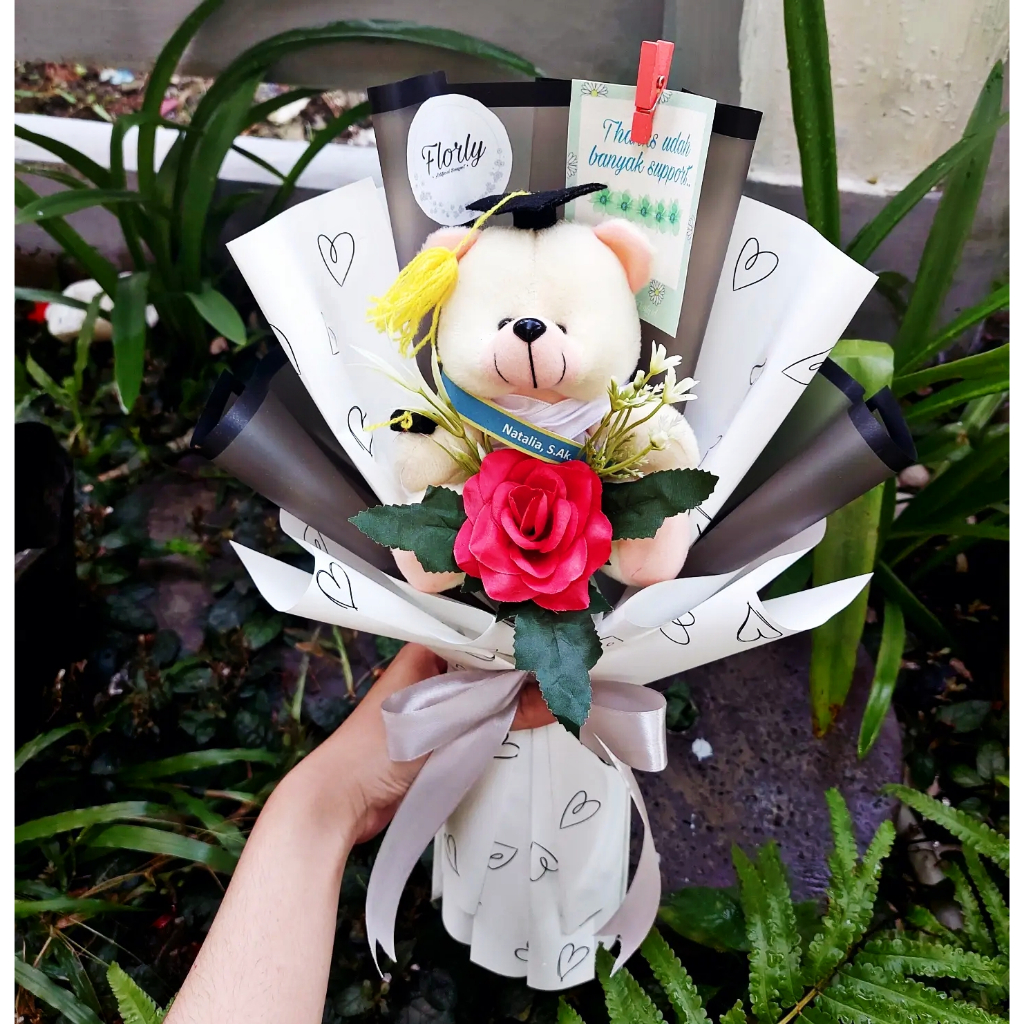 Jual BUKET BUNGA WISUDA / BUKET BONEKA WISUDA / BUKET BUNGA PALSU ...