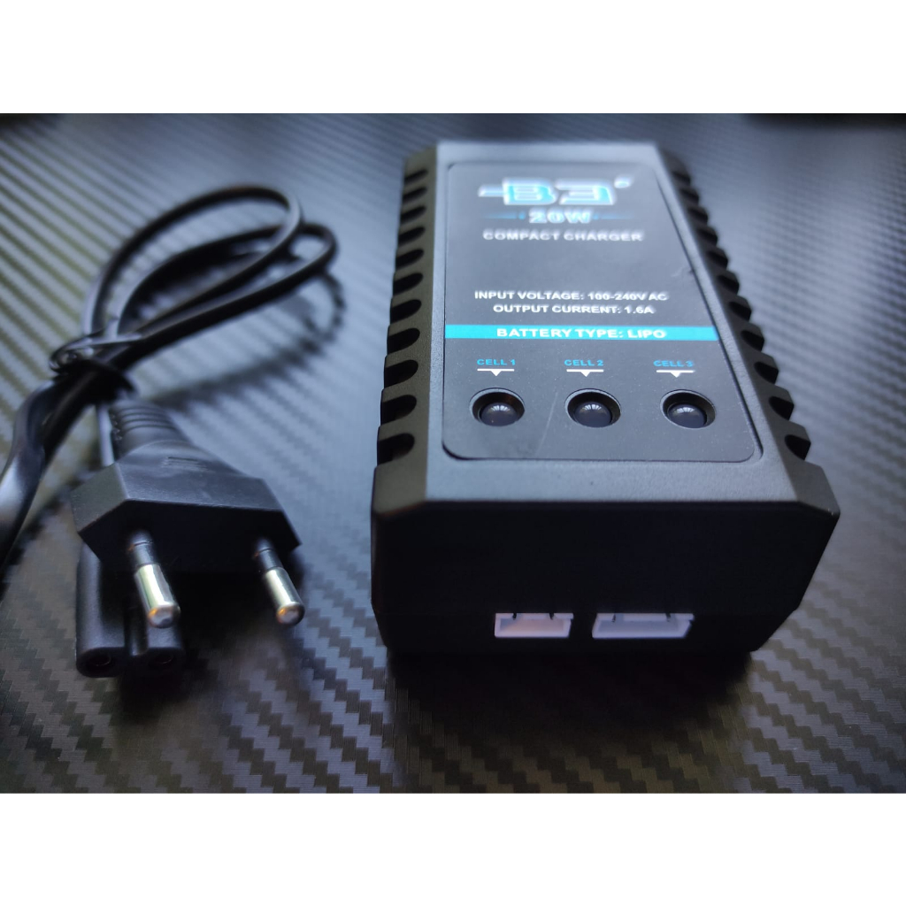 Jual Balancer Charger Lipo 3s - 2s BLACK CELL B3 PRO 20 Watt Dual ...