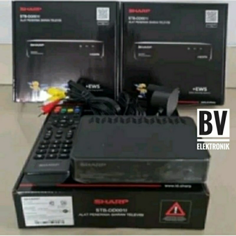 Jual Set Top Box TV digital Sharp DD001l.alat penerima digital ...