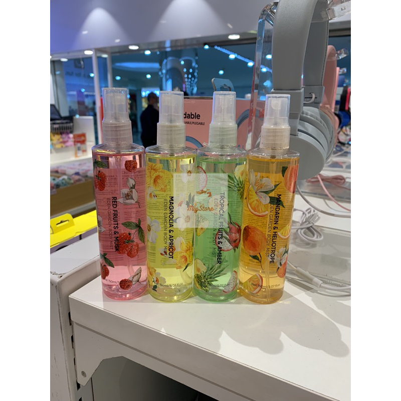 Jual MINISO Body Mist 150ml Fragrance Spray Tahan Lama Natural Series ...