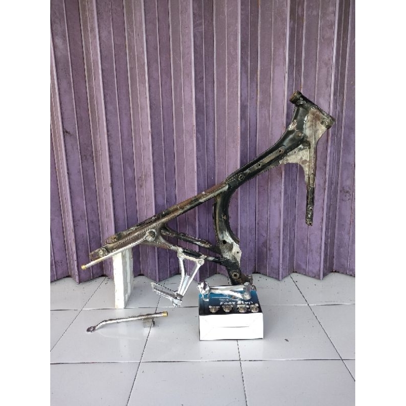 Jual Rangka CB Pnp begel panjang basic rangka GL100 balungan besar full ...