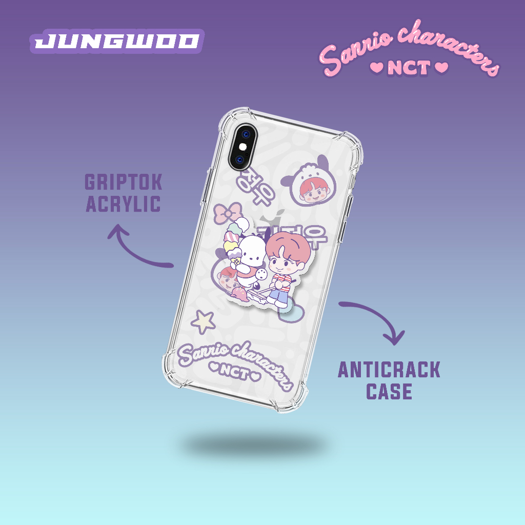 Jual NCT 127 SANRIO CHARACTER PHONE CASE & GRIPTOK ACRYLIC FANMADE ...