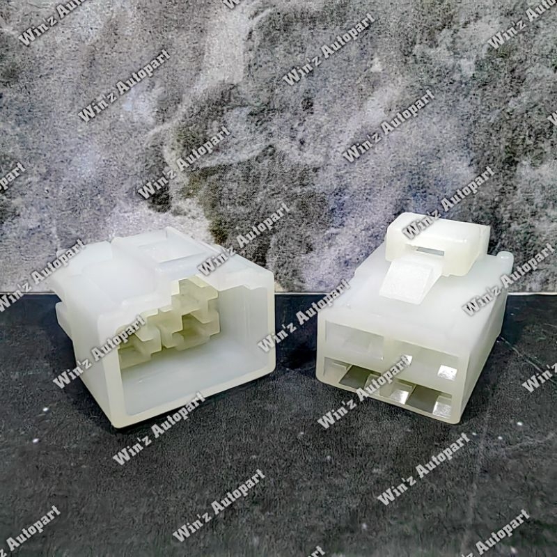 Jual SOKET 4 PIN BESAR TIPE 250 (SOCKET ONLY/KOSONGAN) / SOCKET 4 PIN ...