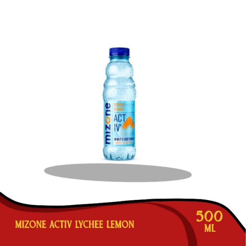 Jual Mizone Activ Minuman Isotonik Lychee Lemon 500 ml | Shopee Indonesia