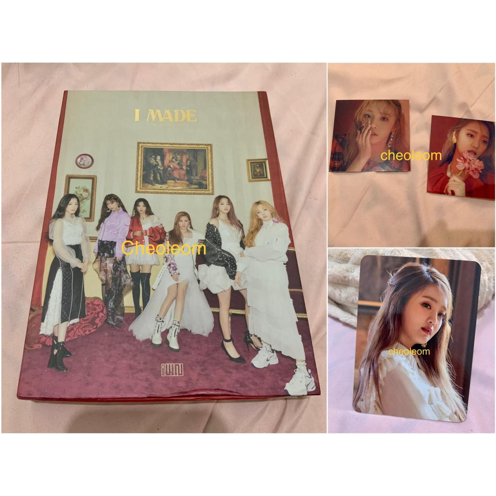 Jual Album Only (G)i-DLE - I Made, Photocard Minnie, Sticker Yuqi Gidle ...