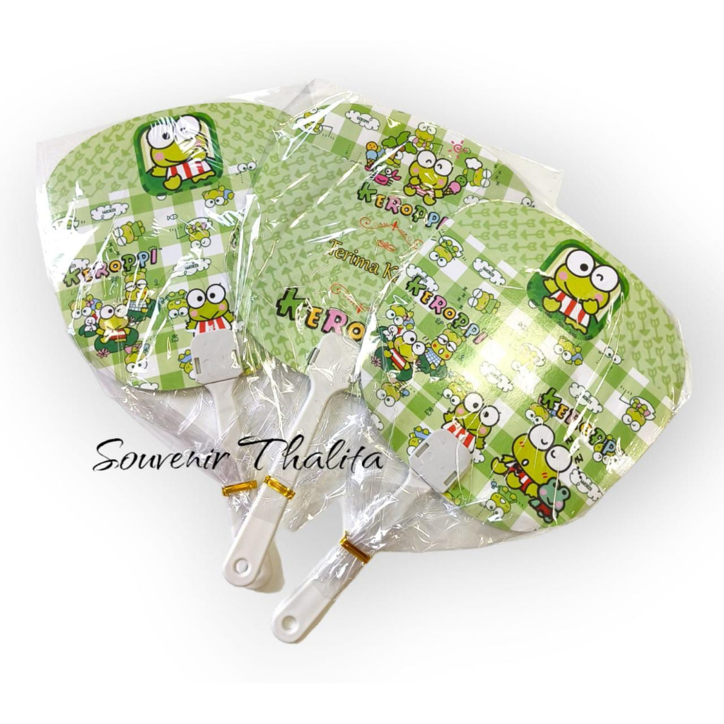 Jual Souvenir pernikahan 50 Pcs KIPAS keropi /ulangtahun sovenir murah ...