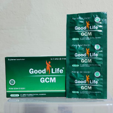 Jual Good Life GCm Tablet (Box 30 Tablet) -Suplemen Vitamin Otot Tulang ...
